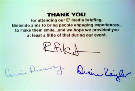 Nintendo Sends Thank You Postcard Pure Nintendo