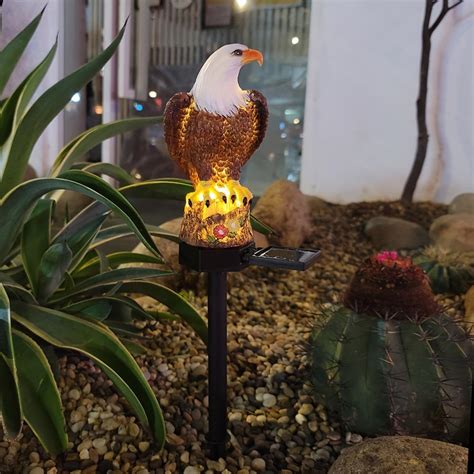 Купить Садовые фонари на солнечных батареях Eagle, уличные солнечные ...