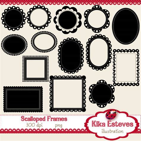 Molduras Digitais Recortadas Editável Elo7 Produtos Especiais