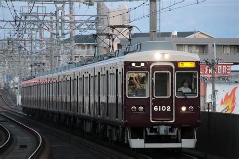 能勢電鉄6000系電車 6102 池田駅 大阪府 鉄道フォト・写真 By たごさくさん レイルラボraillab