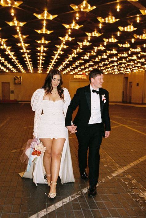 Alison And Sean Iconic Vegas Elopement On 35mm Film Super 8