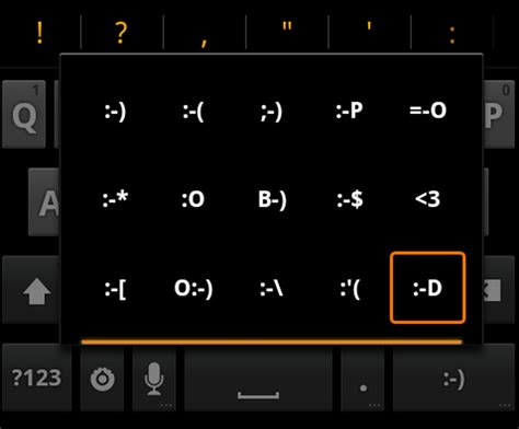 Make Faces Using Keyboard