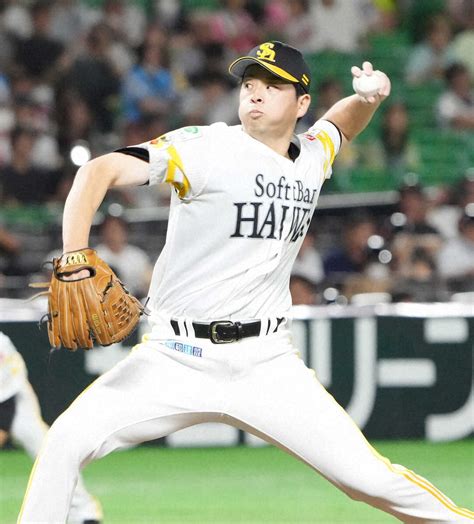 ＜ソ・日＞ソフトバンク先発・大関（撮影・岡田 丈靖） ― スポニチ Sponichi Annex 野球