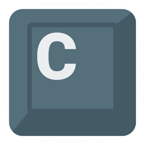 Iconexperience G Collection Keyboard Key C Icon