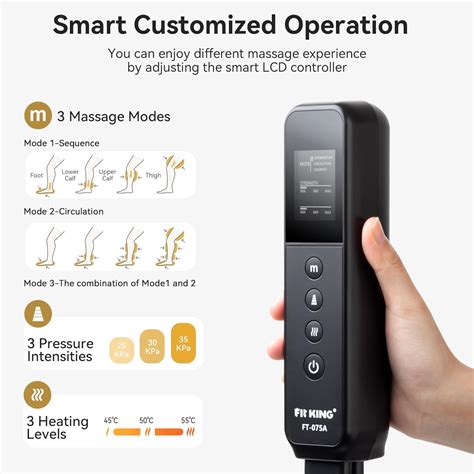 Fit King Upgraded Leg Massager With Heat And Air India Ubuy
