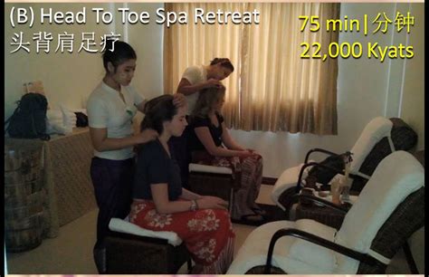 ミャンマー ヤンゴンの日本人向けサービス付きアパートメント 不動産賃貸情報 Sapel Traditional Burmese Foot Spa