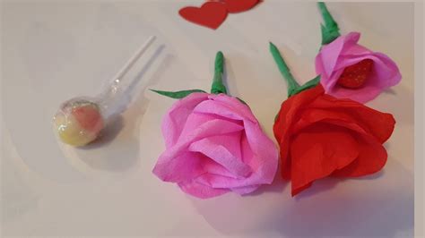 How To Make Tissue Paper Flowers With Lollipops Best Flower Site