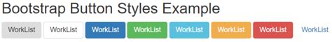 Bootstrap Buttons W3schools