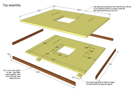 Router Table Wood Plans At Lupe Harrison Blog