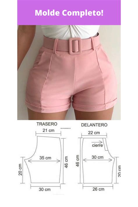 Aprende A Confeccionar Short De Mujer Con Patrones