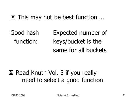 Ppt Principles Of Database Management Systems 42 Hashing Techniques Powerpoint Presentation