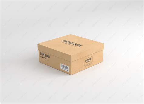材质纸袋纸盒包装PSD模型 03