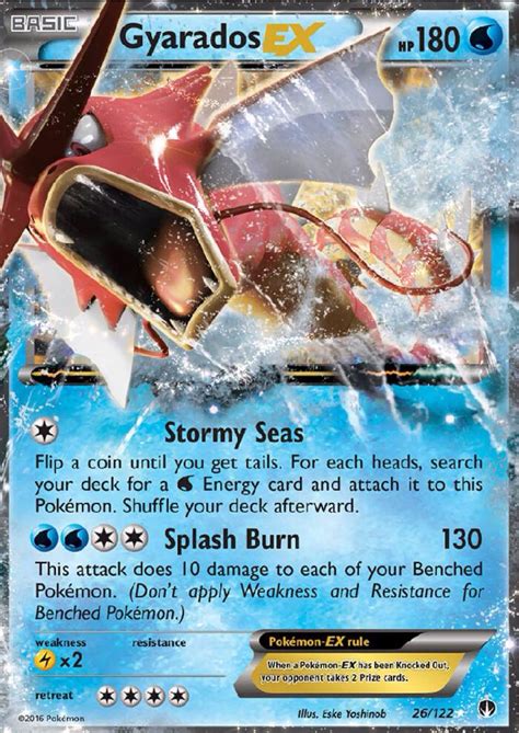 Carta Pokemon Gyarados Ex Xy Em Portugu S R Em Mercado Livre