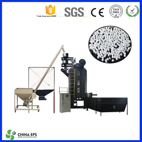Eps Expandable Polystyrene Machine Of Pre Expander For Eps Beads Expandable Polystyrene