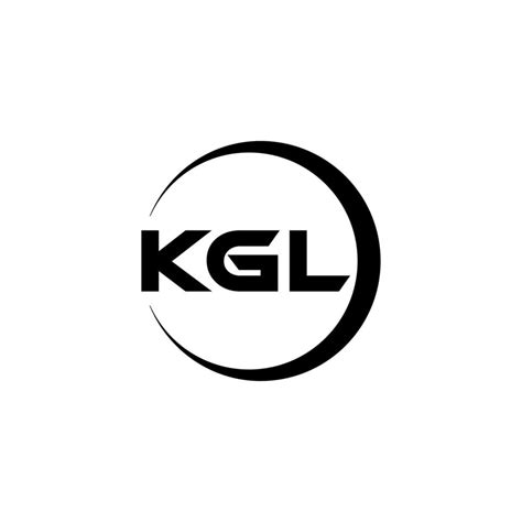 Kgl Letra Logo Diseño Inspiración Para Un único Identidad Moderno Elegancia Y Creativo Diseño