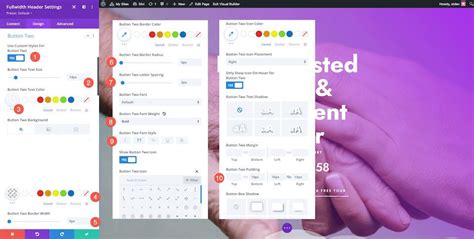 how to balance the primary and secondary buttons in your divi fullwidth