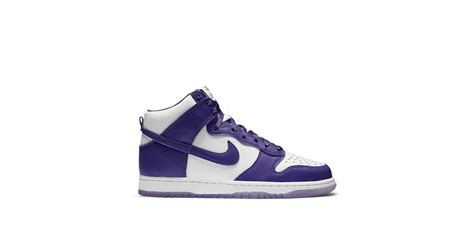 Nike Dunk High Sp Varsity Purple Womens Dc5382 100 Laced
