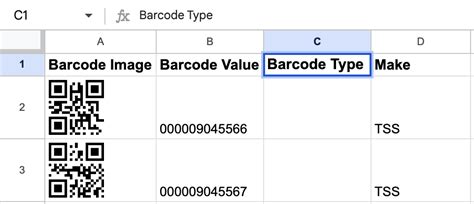 How To Generate Barcodes In Google Sheets