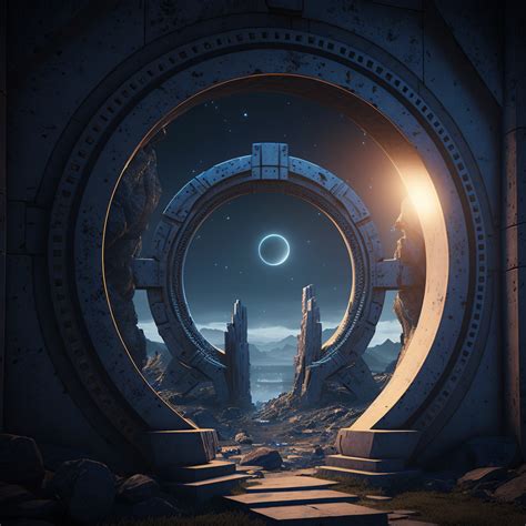 Stargate Image Generated By Midjourney Ai Rafy A