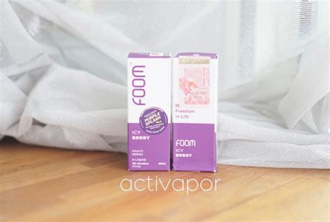 Jual Foom Icy Berry Vol 2 Purple Splash V2 30mg 30ml Salt Pods Pod Di