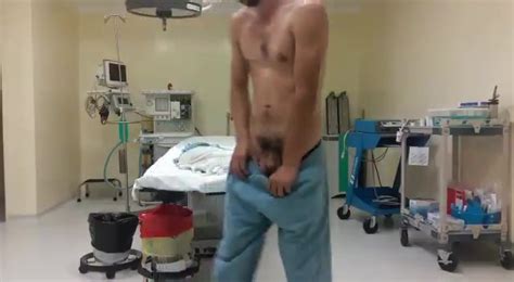 Hot And Sexy Doctor Jerks In The Office
