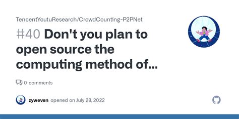 Don T You Plan To Open Source The Computing Method Of Nap Issue Tencentyouturesearch