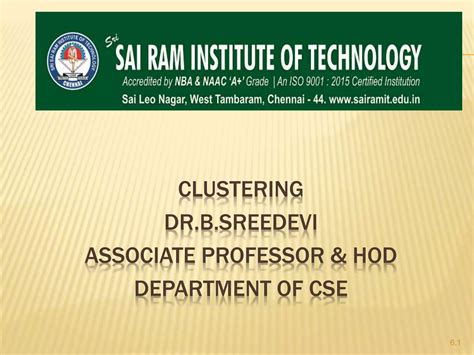 Clustering Ppt Ppt