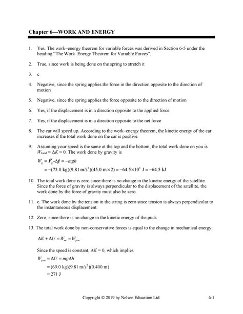 Ch06 ISM Hawkes 2e Answer Key Copyright 2019 By Nelson Education