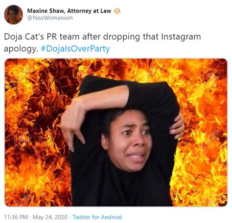 Pr Team Doja Cats Tinychat Controversy Know Your Meme