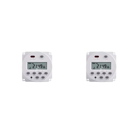 Sweethay Interruptor De Tiempo Digital Semanal Programable Caja De