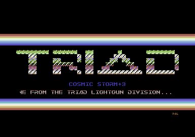 CSDb Cosmic Storm 3D Lightgun By Triad 2003