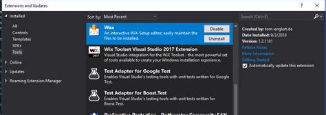 no files listed in file mappings · issue 57 · tom englert wax · github