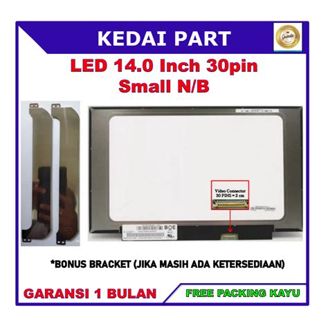 Jual Lcd Led Inch Slim Pin Small No Bracket Shopee Indonesia