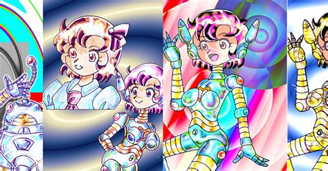 機械化 摩天楼のグローリア「robbie」第1話 ロボ好き＠改造ロボ娘描き専門のマンガ 漫画 ロボット化 ロボ娘 Pixiv