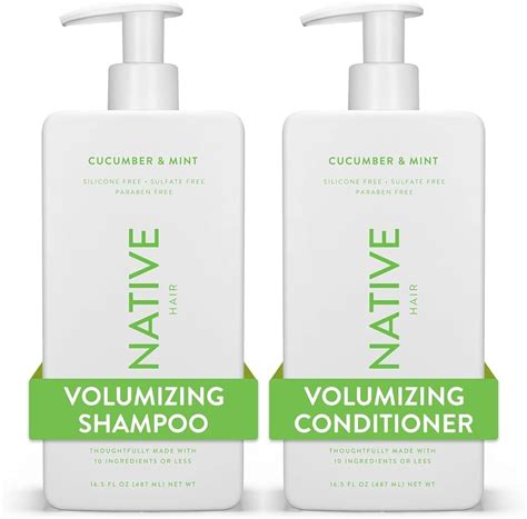 Curl Care Native Coconut Milk And Turmeric Shampoo And Conditioner 16 5 Oz Coconut