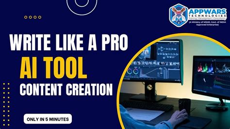 Ai Tool For Future Write Like A Pro Ai Tool For Content Creation Appwars Technologies Youtube