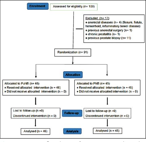 Figure 1 From Comparative Evaluation Of Bilateral Pudendal Nerve Blockade And Periprostatic