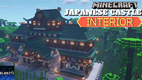 Minecraft Tutorial How To Build The Japanese Castle 5 Interior