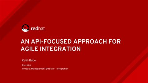 An Api Focused Approach To Agile Integration Ppt