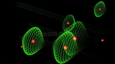Circle Sphere Color Coil Acceleration Launch Digital Motion Graphics