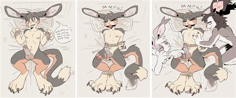 Rule 34 4 Toes 5 Fingers Ambiguous Gender Ball Gag Balls Bondage Bondage Bound Erection