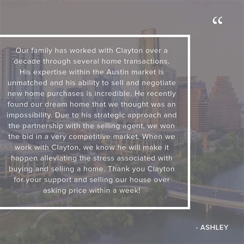 Clayton Bullock Real Estate Moreland Properties Thanks Ashley Let
