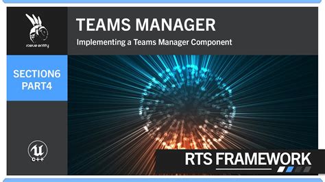 Implementing A Teams Manager Component Section 6 Part 4 Ai Rts