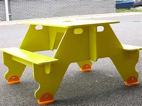 столик для детской площадки | Diy picnic table, Picnic table, Plywood ...