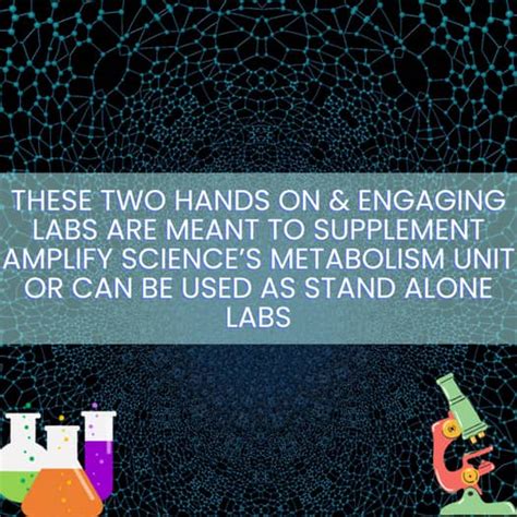 Metabolism Lab Bundle 2 Low Prep Supplemental Labs For Amplify Science
