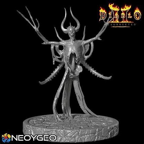 Mephisto Lord Of Hatred Diablo Ii Free 3d Model 3d Printable Cgtrader