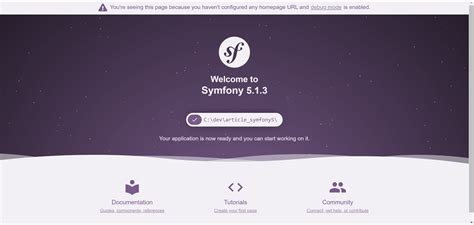 Démarrer un projet PHP avec Symfony organisation et structure Tuto