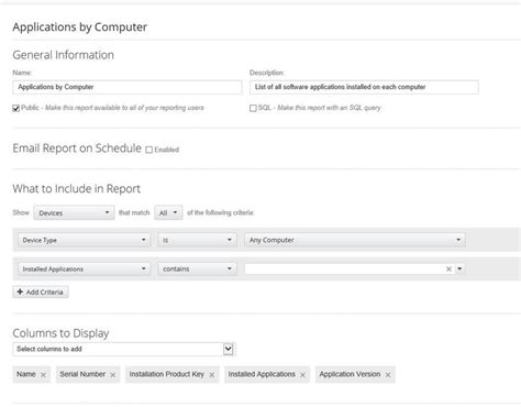 how to make a report spiceworks support spiceworks community