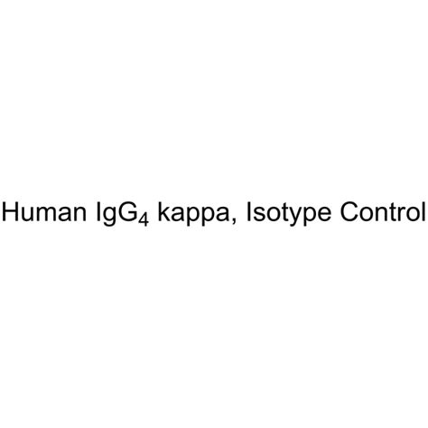 Human Igg4 Kappa Isotype Control 50000 Bioactive Molecules Glpbio
