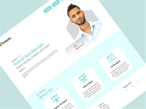 FIGMA UI Website Landing Page Design Behance
